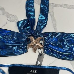 ALT Swim | Swim | Alt Swim Etoile Boobtubeira Cheeky Bottom Set Azure ...